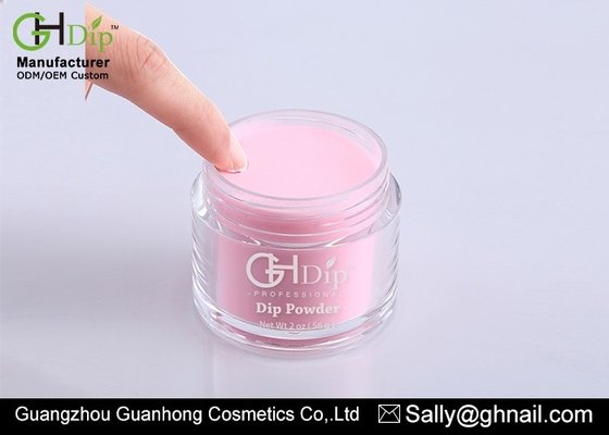 Natural Professional Nail Dip System Kit French Nail Art 2 Oz With Strong Adhesion