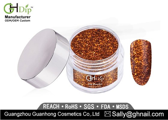 Non Poisonous Glitter Nail Gel Powder Products 1 Oz Easy Peel Off With No Layering