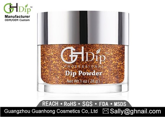 Non Poisonous Glitter Nail Gel Powder Products 1 Oz Easy Peel Off With No Layering