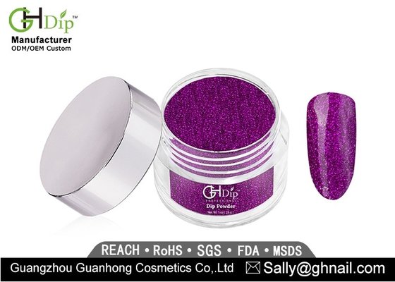 Luxury Nails Art Glitter Nail Dip Powder Air Dry For Finger / Toes