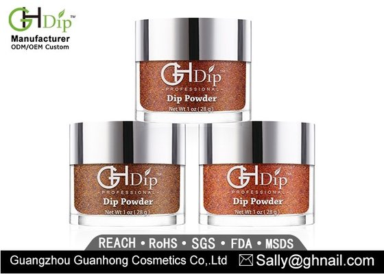 Durable Organic Gel Nail Powder No Allergy With1 OZ Capacity , Multiple Color