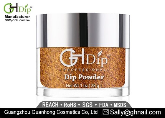 Durable Organic Gel Nail Powder No Allergy With1 OZ Capacity , Multiple Color