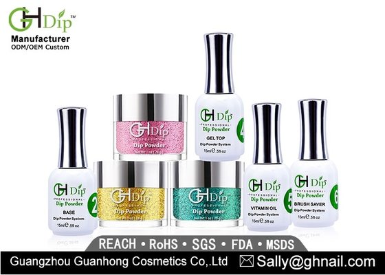 Glitter Powder Finger Nail Polish Odor - Free Shiny Nail Powder Green Color