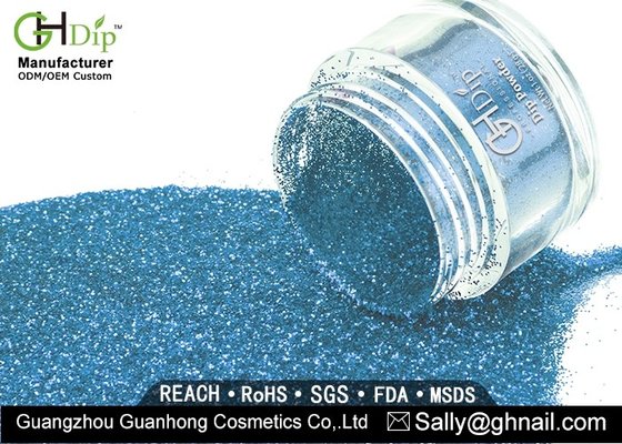 Stronger Healthy Glitter Nail Dip Powder No Layering OEM / ODM Service