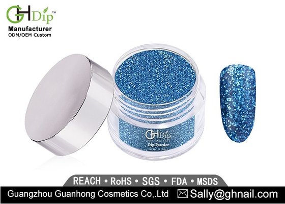 Stronger Healthy Glitter Nail Dip Powder No Layering OEM / ODM Service