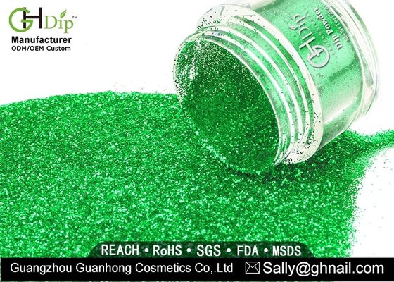 Green Luxury Healthy Nail Dipping Powder Finger Nail Polish Zero Dry Time