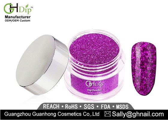 Eco - Friendly Healthy Glitter Nail Dip Powder Polish Manicure Non - Porous