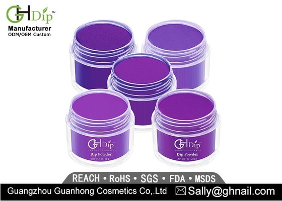 Healthy Dipping Nail Salon Acrylic Powder , Natural Dip Powder Harmless