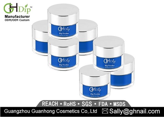61-Flexible And Water Resistant Blue Colored Acrylic Nail Powder 2 Oz Long-lasting