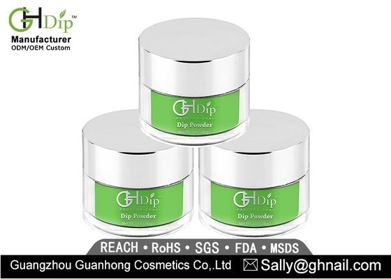 Harmless Gel Dip Powder Nails Polish No UV / Led Needed , REACH RoHS Listed