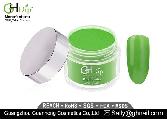 Harmless Gel Dip Powder Nails Polish No UV / Led Needed , REACH RoHS Listed