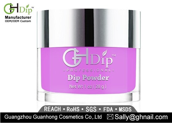 39-No Clumps 2 Oz Purple Color Acrylic Dip Powder And Liquid Quick Dip Fast Dry