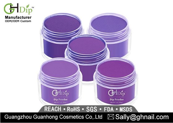 5-High Glossy Color 2 Oz Acrylic Nails Dip Powder Gel Manicure Customized Logo