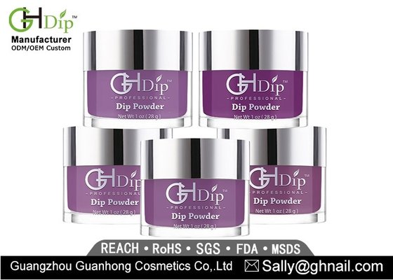 4-Easy To Use 2 Oz Colored Acrylic Dip Powder Nails Art Dry Fast