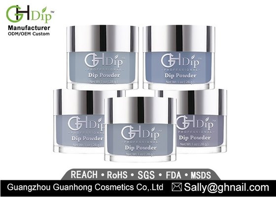 1 OZ Color Gel Dip Powder Scratch Proof Quick Dip System With Private Brand