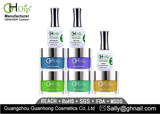 1 OZ Color Gel Dip Powder Scratch Proof Quick Dip System With Private Brand