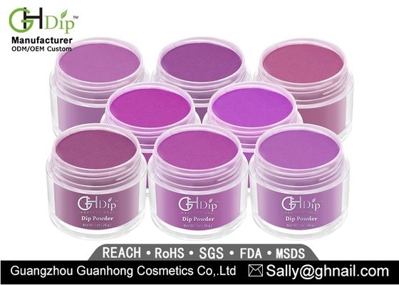 1 Oz Colored Gel Nail Dipping System Chipping Resistance No Harmful Primer