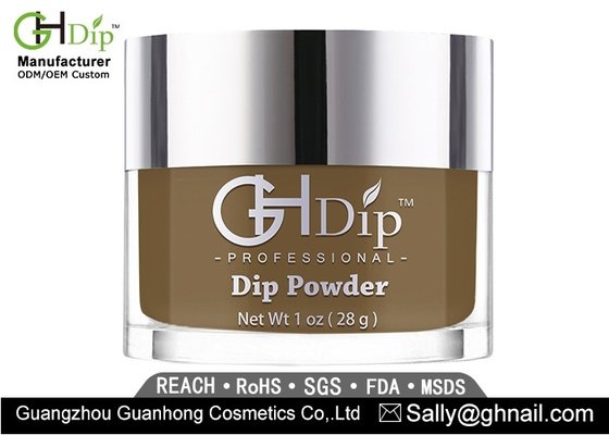 Harmless Organic Dipping Powder Brown Color 1 Oz Capacity Environment Friendly