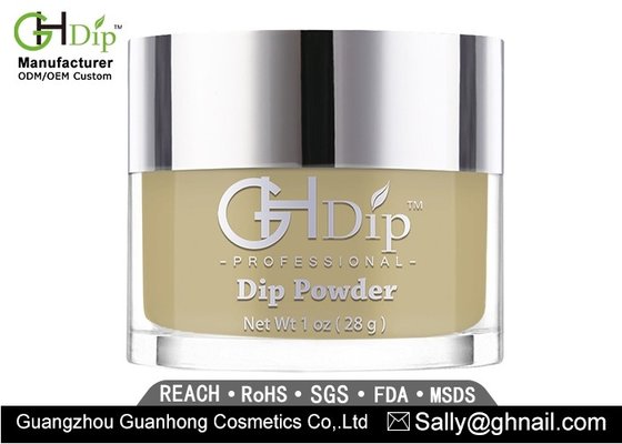 Light Weight Nail Salon Dip Powder Crack Resistant With Zero Dry Time