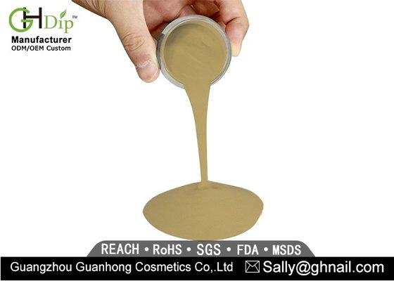 Light Weight Nail Salon Dip Powder Crack Resistant With Zero Dry Time
