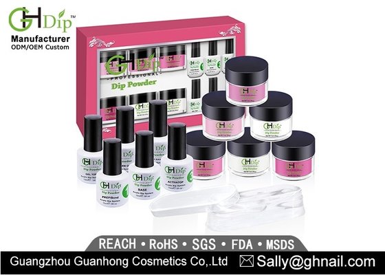 High Glossy Dip Powder Starter Kit 2 Oz French Nail Dip Kit Forever Shine