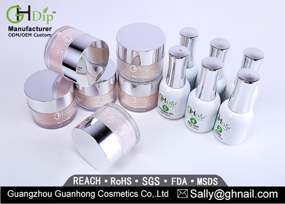 High Viscosity Acrylic Dip Powder Pure Coloer For Gel Nail Art , Environmental Friendly