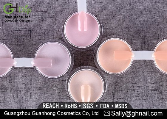 High Viscosity Acrylic Dip Powder Pure Coloer For Gel Nail Art , Environmental Friendly