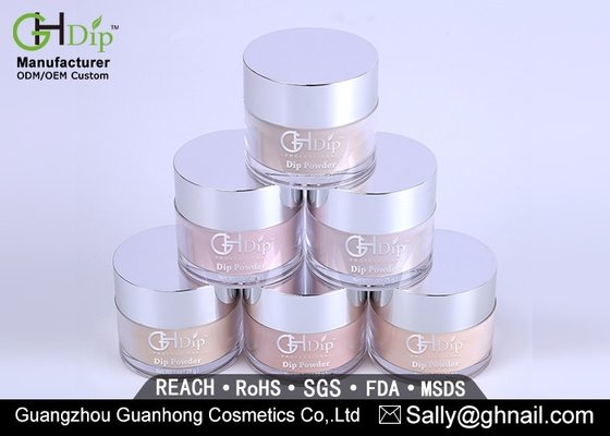 No Irritant Dry Fast Nude Dip Powder For Beauty Nail Art Manicure , 2 Oz Capacity