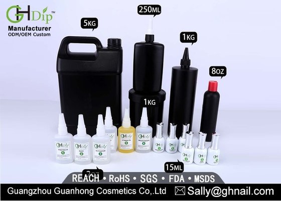 Natural Organic Dip Powder Nail System 2 Oz Nail Polish Glue No Light Needed