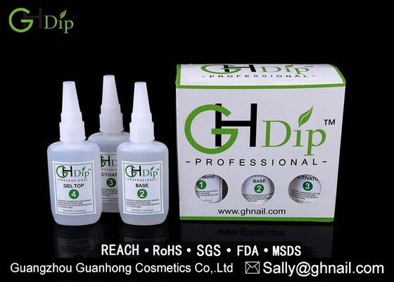 Healthy Non - Toxic Dip Powder Nail System Glue Refill 2 Oz Capacity