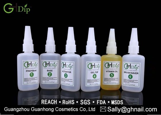 Healthy Non - Toxic Dip Powder Nail System Glue Refill 2 Oz Capacity