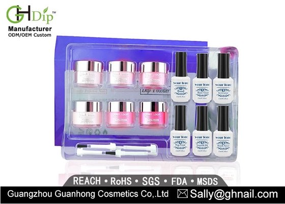 Maintenance - Free French Dip Kit For Nail Beauty , Pink And White Color
