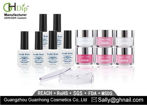 Organic Acrylic French Dip Kit No Harm With Long Lasting ,  2 Oz Volume