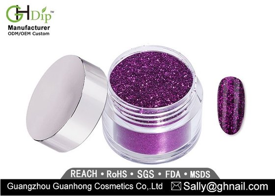 High Shine Glitter Nail Dip Powder Multiple Colour 0.5 Oz , Long Lasting