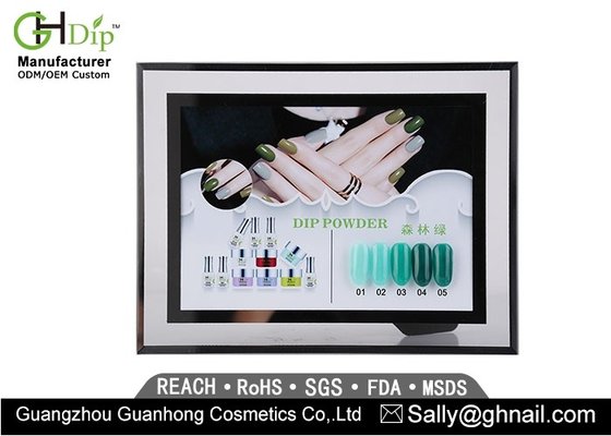 Green Acrylic Nail Dipping System Kit Harmles With Good Adhesive