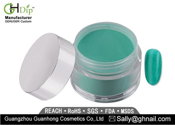 Green Acrylic Nail Dipping System Kit Harmles With Good Adhesive