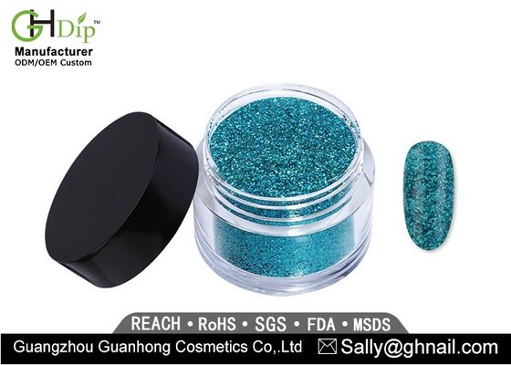 High Shine Luxurious Glitter Nail Art Designs Dip Powder Gel Nail Polish Crack Resistant