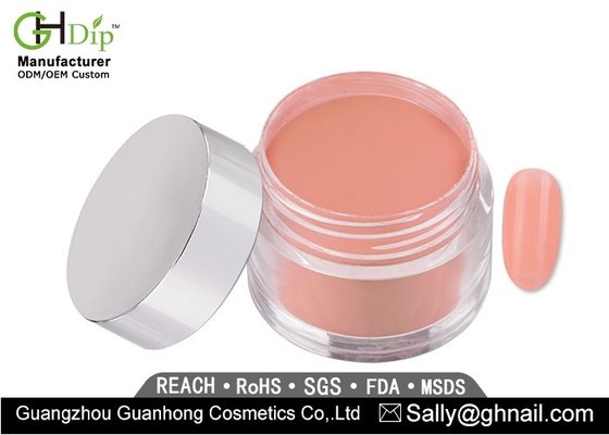 High Glass Nail Salon Dip Powder Pure Color Smudges Resistant No Yellowish