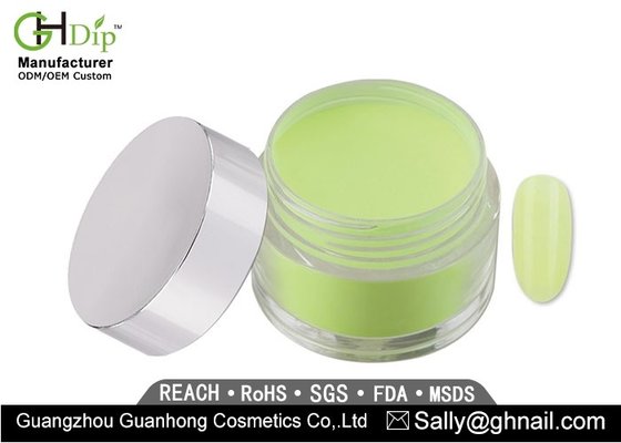 High Glass Nail Salon Dip Powder Pure Color Smudges Resistant No Yellowish