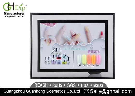 High Glass Nail Salon Dip Powder Pure Color Smudges Resistant No Yellowish