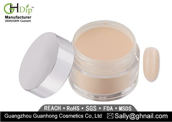 0.5 Oz Soak Off Gel Dip Powder Fashionable With Pink Color , Non - Yellowing