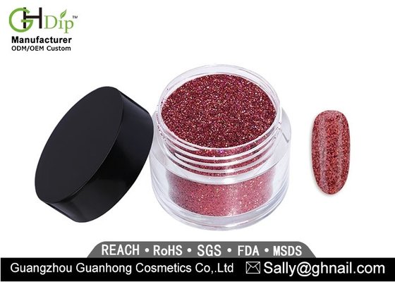 Easy To Use 1 Oz Glitter Acrylic Nail Colors Dip Powder Luxury Nails Designs Manicure Safe