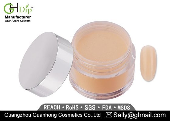 Fashion Healthy Nails Dip Gel Powder For Salon / Home ,Orange Color