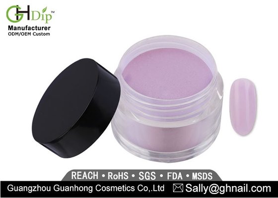 Eco - Friendly Purple Nail Salon Dip Powder Manicure Non - Yellowing For Finger / Tones