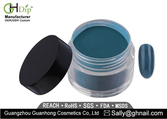 Green Organic Dipping Powder No Allergy For Lady Nails Beauty , REACH / RoHS Listed