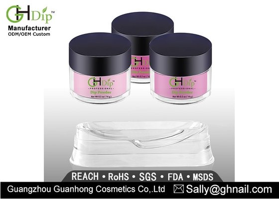 Crack Resistant Nail Dipping Powder Kit Healthy With Durable Glossy Finish