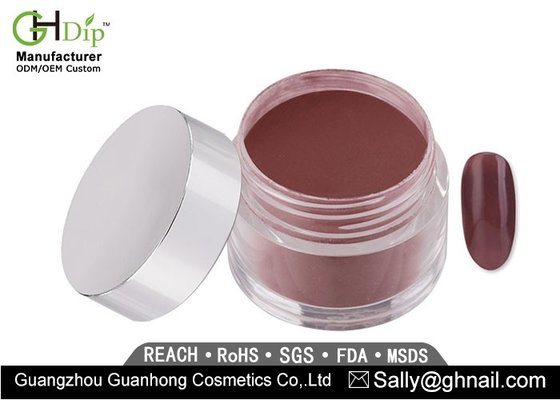 OEM Color 2 Oz Gel Healthy Nail Dipping Powder Without UV / LED lamp