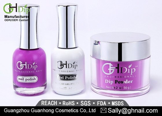 Easy Soak Off Perfect Color Match Gel / Powder / Polish For Fingernail And Toes