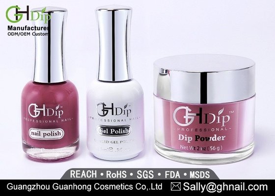 Natural Dip Powder Set, Professional Nail Dip System Kit 3 Color Match