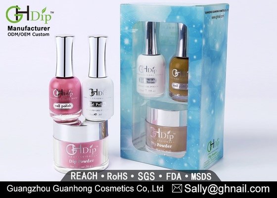 Healthy Color 3 In 1 Dip Powder Kit For Beauty , Eco - Friendly